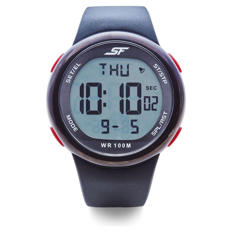 Buy Online SF Digital Dial Silicone Strap Watch for Men - 77098pp04 ...