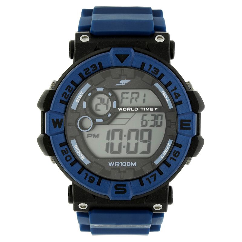 Buy Online SF Digital Dial Plastic Strap Watch for Men - nm77061pp03 ...
