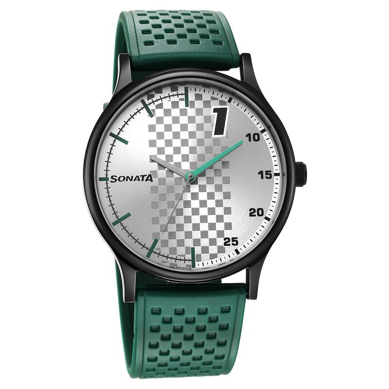 Buy Online Sonata RPM Grey Dial Plastic Strap Watch for Men - 77105np02 ...