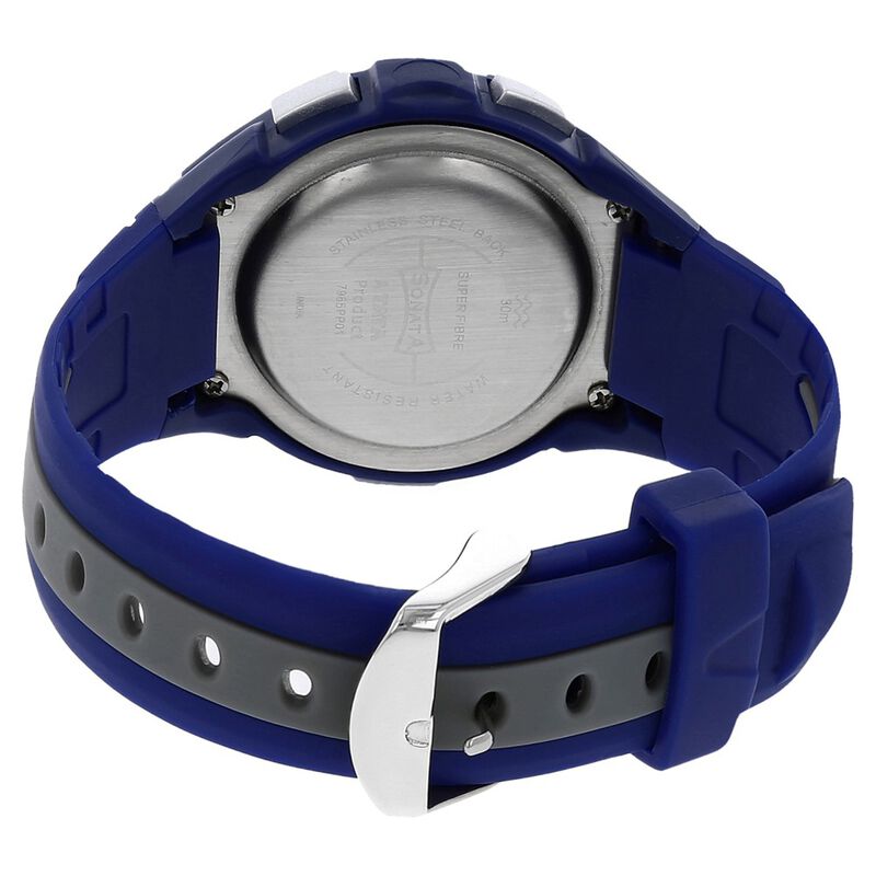 SF Digital Dial Plastic Strap Watch for Men