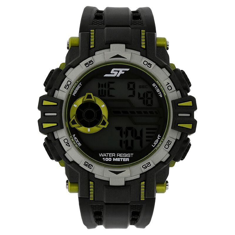 Buy Online SF Digital Dial Plastic Strap Watch for Men - nm77069pp02 ...