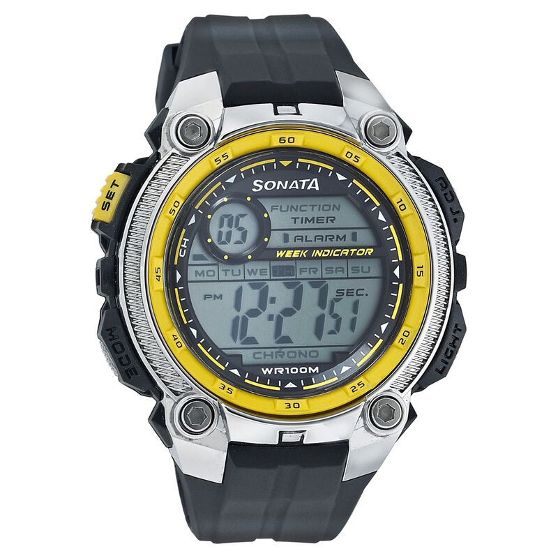 Buy Online SF Digital Dial Blue Plastic Strap Watch for Men ...