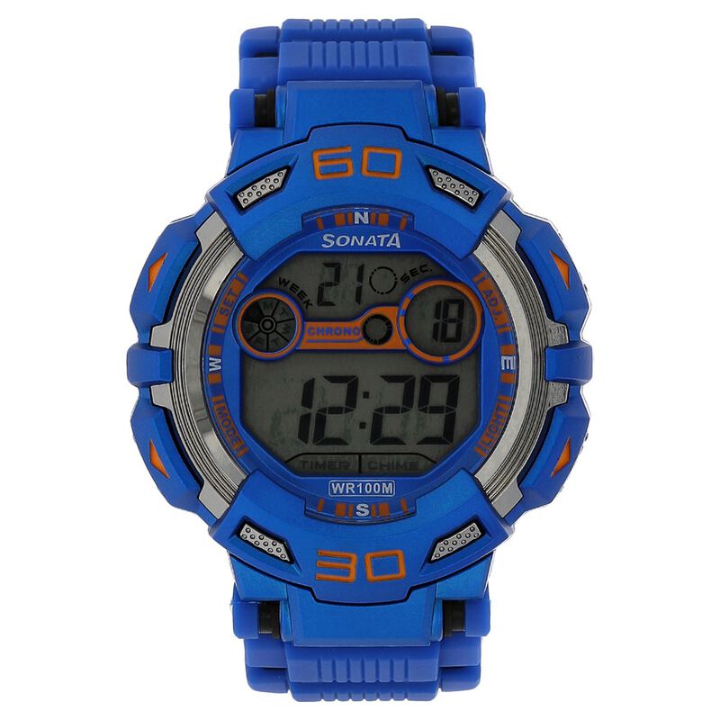 Buy Online SF Digital Dial Plastic Strap Watch for Men - nm77009pp04 ...