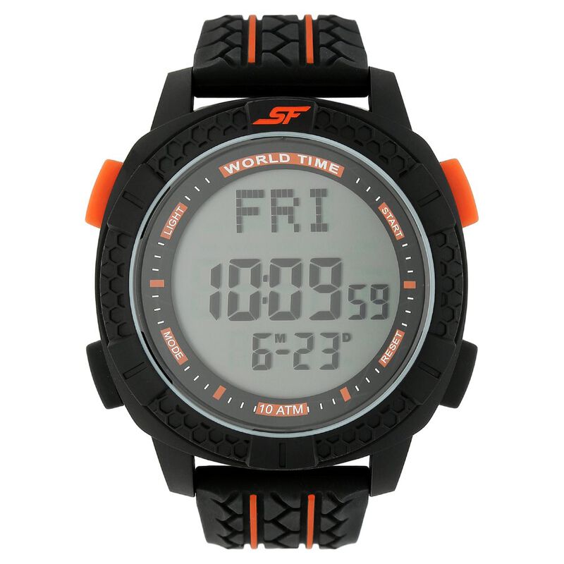 Buy Online SF Carbon Series Digital Dial Unisex Watch With Plastic ...