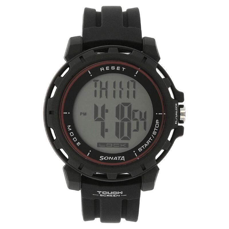 Buy Online SF Digital Dial Plastic Strap Watch for Men - nl77037pp07 ...