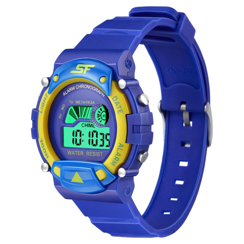 SF CSK Digital Dial Unisex Watch With TPU Strap