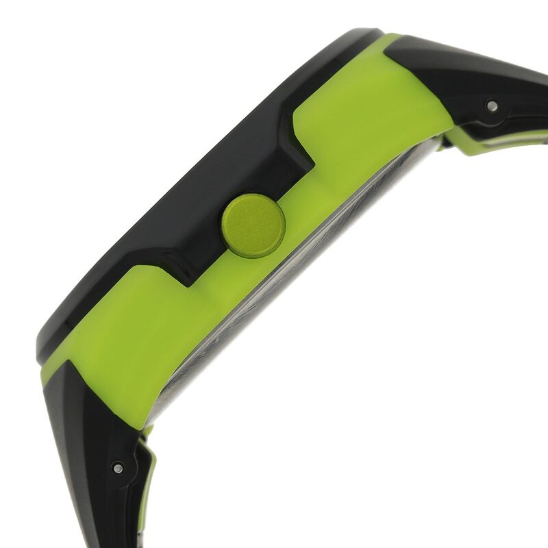 SF Digital Dial Black Plastic Strap Watch for Men