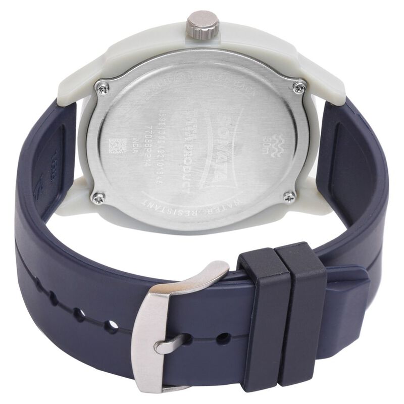 Camo Multicoloured Dial Plastic Strap Watch for Men