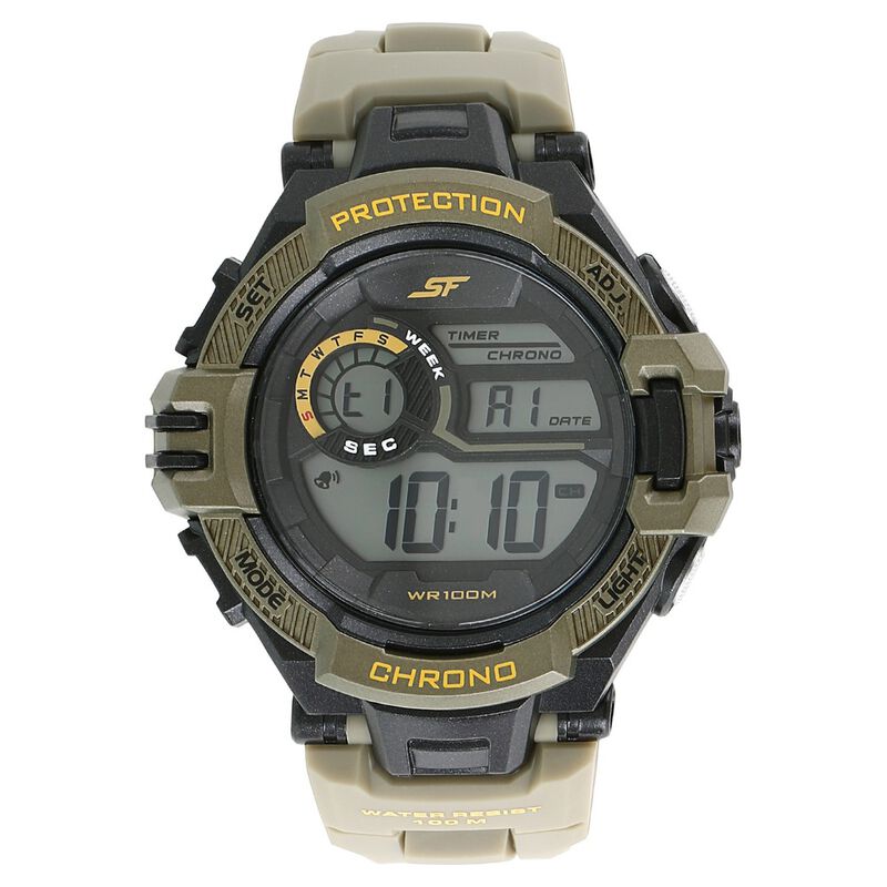 Buy Online SF Digital Dial Plastic Strap Watch for Men - np77075pp04 ...