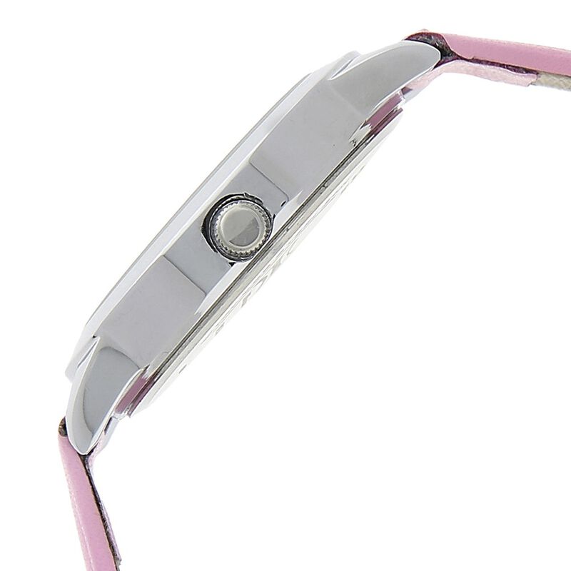Sonata Quartz Analog White Dial Leather Strap Watch for Women