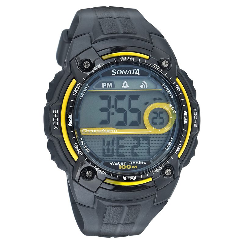 Buy Online SF Digital Dial Plastic Strap Watch for Men - nf7990pp02j ...