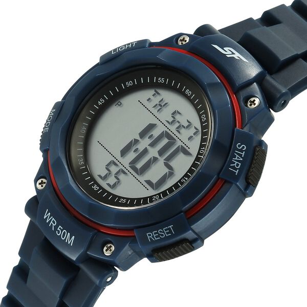 Buy Online SF Digitals Digital Dial Blue Strap Watch For Men ...