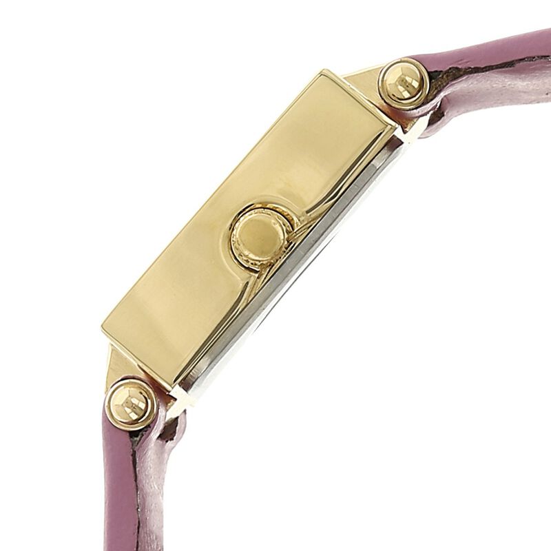 Sonata Quartz Analog Silver Dial Leather Strap Watch for Women