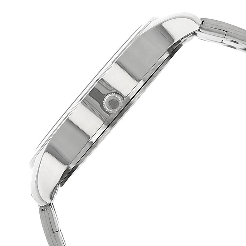 Sonata Quartz Analog with Day and Date Black Dial Stainless Steel Strap ...