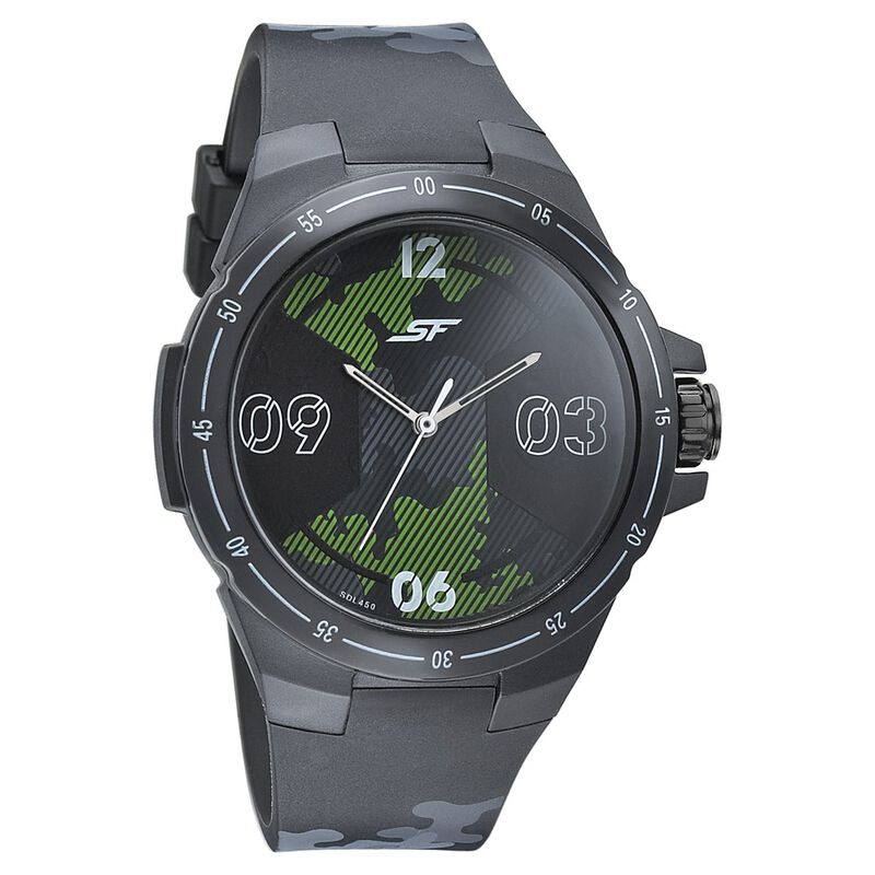 Buy Online SF Turbo Quartz Analog Multicoloured Dial PU Strap Watch for ...