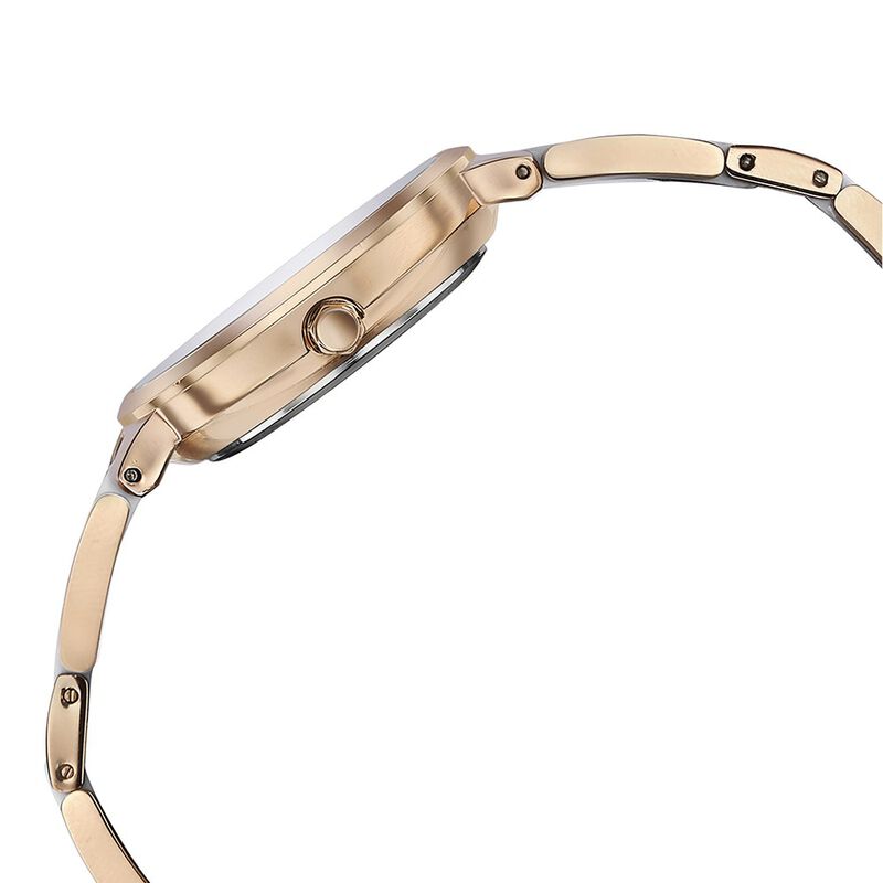 Sonata Quartz Analog Silver Dial Two Toned Stainless Steel Strap Watch ...