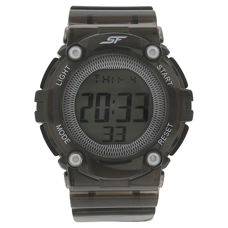 Buy Online SF Digital Dial Plastic Strap Women Watch - nl77042pp08 | Sonata