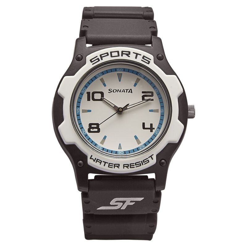 Buy Online SF Quartz Analog White Dial Watch for Men - nt7921pp11 | Sonata